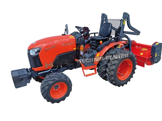KUBOTA B2-261 H (B2261), Alpin, m. Mulcher, Kleintraktor, Allradtraktor ...