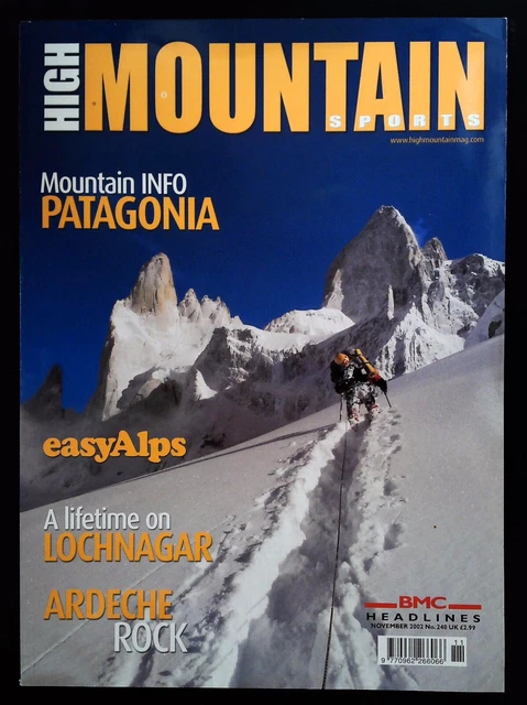 HIGH MOUNTAIN SPORTS Magazine No.240 November 2002 mbox1521 EasyAlps £5 ...