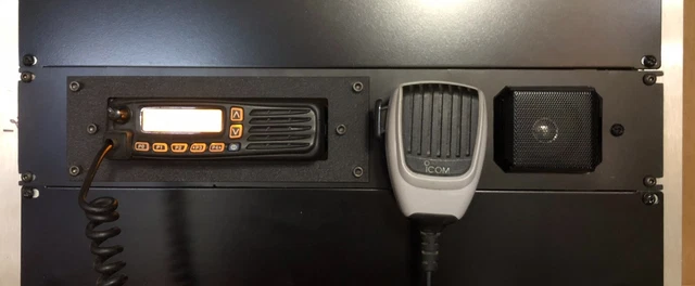 19” RACK MOUNT Panel + Speaker - ICOM IC-F5061 IC-F6061 IC-A120 IC ...