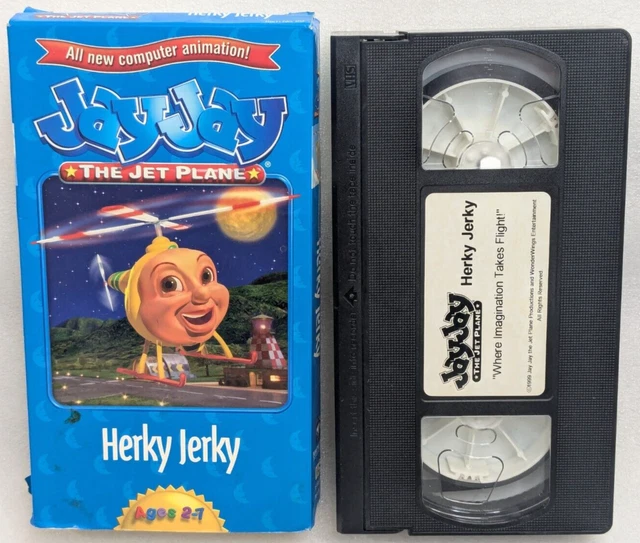 JAY JAY THE Jet Plane Herky Jerky (VHS, 1999) £14.19 - PicClick UK