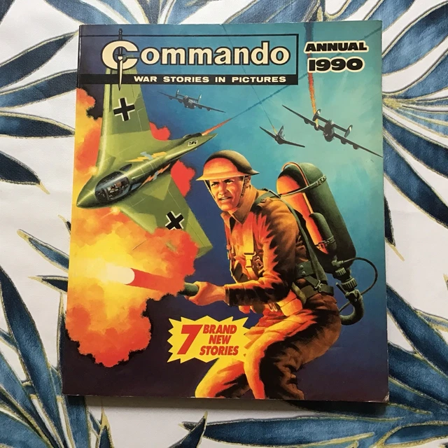 'COMMANDO - WAR stories in pictures' Annual, 1990 £4.35 - PicClick UK