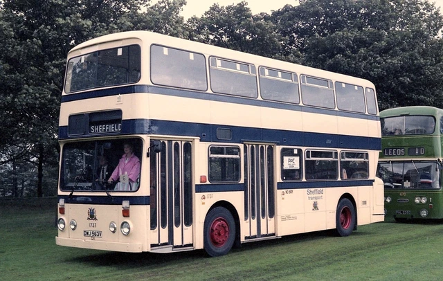 BUS PHOTO - South Yorkshire Pte Leyland Atlantean Bus Dwj 563V £0.90 ...