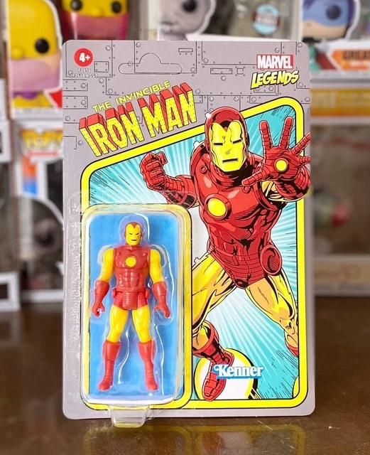 HASBRO MARVEL LEGENDS Retro Iron Man 1n 15x23cm EUR 11,99 - PicClick FR