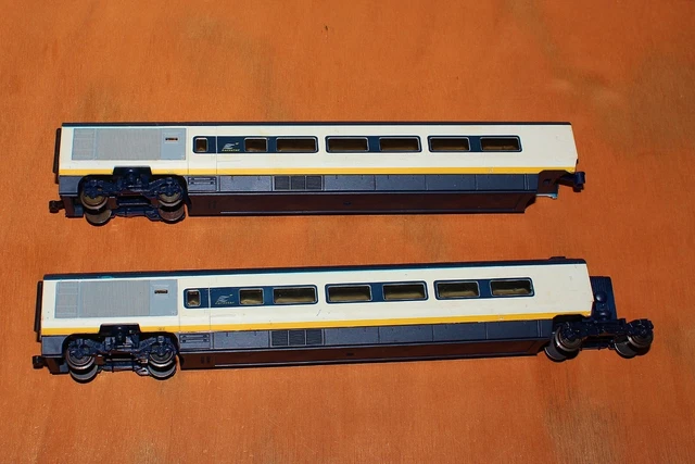 JOUEF 2 remorques de TGV EUROSTAR + bogie inte HO EUR 18,00 - PicClick FR