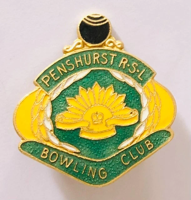 PENSHURST RSL BOWLING Club Badge Pin Rare Vintage (L28) $9.99 - PicClick AU