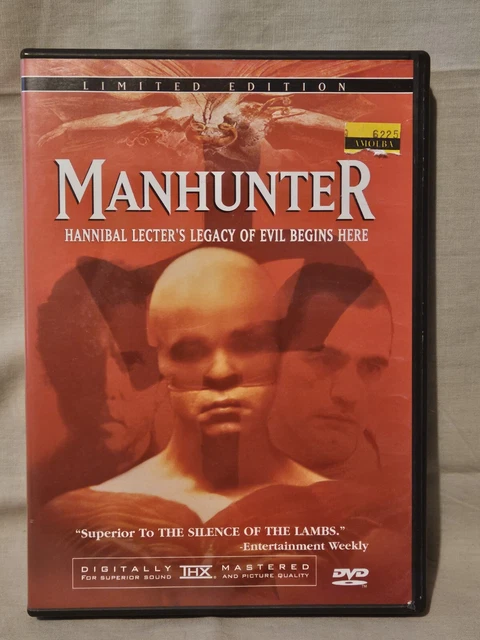 MANHUNTER DVD LIMITED Edition Directors Cut) Hannibal Lecter Silence of ...