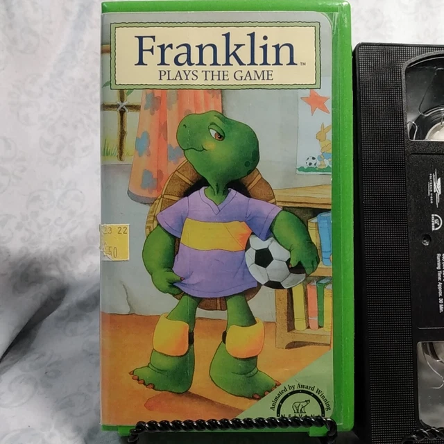 VHS FRANKLIN PLAYS the Game (Green Clamshell case) RARE HTF Nelvana ...