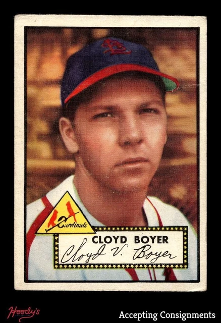 1952 TOPPS #280 Cloyd Boyer CARDINALS VG/EX - EX EUR 1,15 - PicClick FR