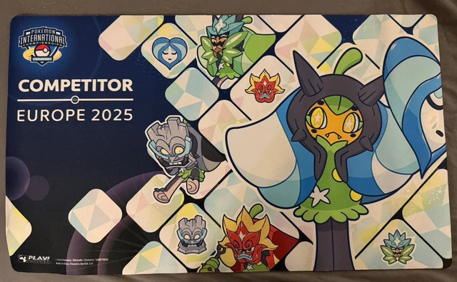 POKÉMON EUIC EUROPEAN Competitor 2025 Playmat - New $95.00 - PicClick
