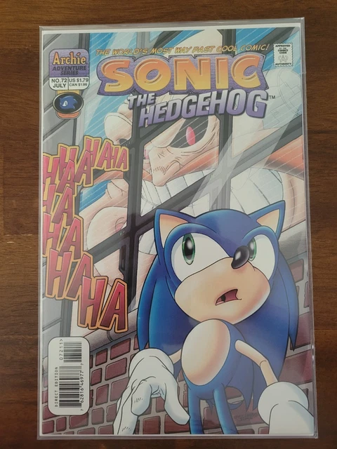 SONIC THE HEDGEHOG Archie 9 Comic Book Lot #72-79 & #81 £10.90 ...