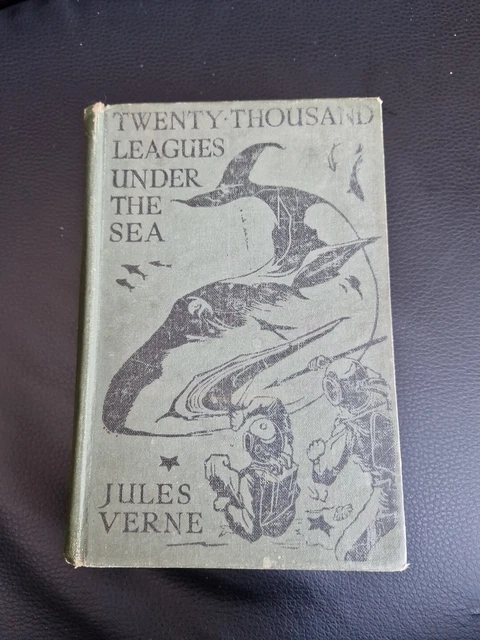 TWENTY THOUSAND LEAGUES UNDER THE SEA Jules Verne Vintage HB Book ...