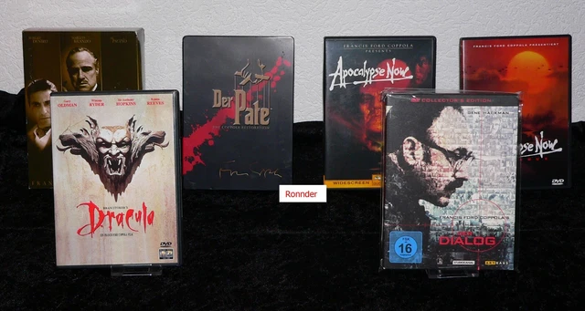 FRANCIS FORD COPPOLA Filmsammlung DVD - 12 Disc - Der Pate - Dialog - Dracula EUR 34,99 ...