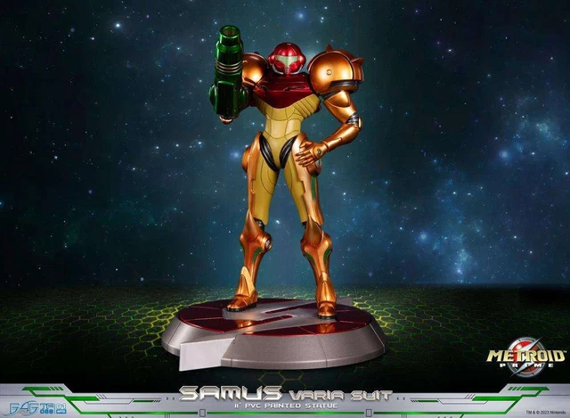 METROID PRIME SAMUS Varia Suit Statue En PVC EUR 200,71 - PicClick FR