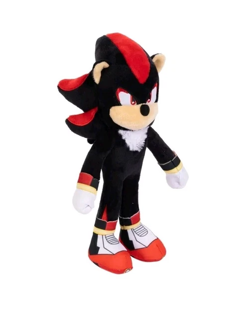 SHADOW PLUSH SONIC the Hedgehog 3 Movie Deluxe Official Soft Toy ...