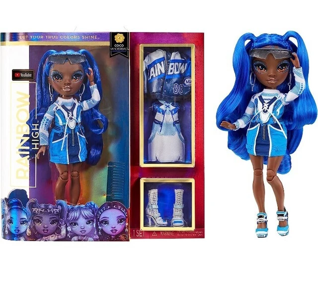 RAINBOW HIGH DOLLS - Coco Vanderbalt Cobalt Blue Fashion Doll Series 4 ...