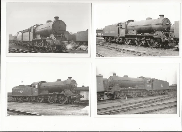 12 DIFFERENT PHOTOGRAPHS of LNER Class J39 in BR era Location in ...