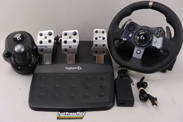 LOGITECH G920 DRIVING Force Racing Wheel, Pedals and Shifter Xbox/PC ...