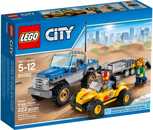 LEGO CITY JEEP Dune Buggy Trailer Building Set New Sealed Retired Rare ...