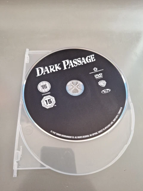 DARK PASSAGE. DVD. DISC ONLY. UK RELEASE. + postcards. Bogart & Bacall. EUR 8,59 - PicClick IT