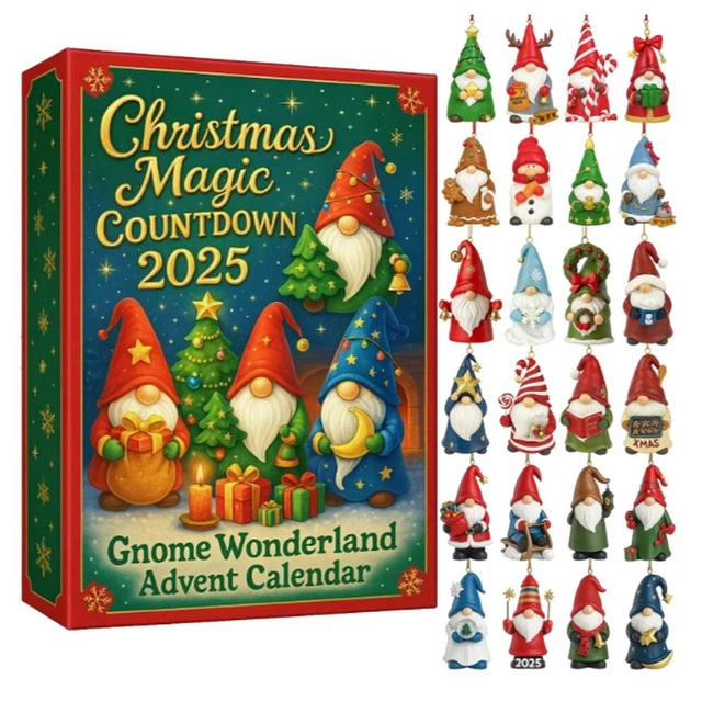 2025 ADVENT CALENDAR 24 Day Christmas Countdown Surprise Box Set 2D ...