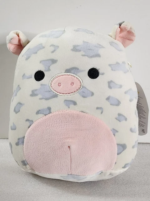SQUISHMALLOWS FARM ANIMAL Squad Rosie the Pink Spotted Pig 8" Barnyard ...