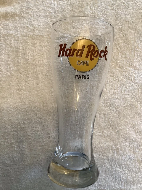 GRAND VERRE A biere HARD ROCK CAFE PARIS EUR 8,00 - PicClick FR