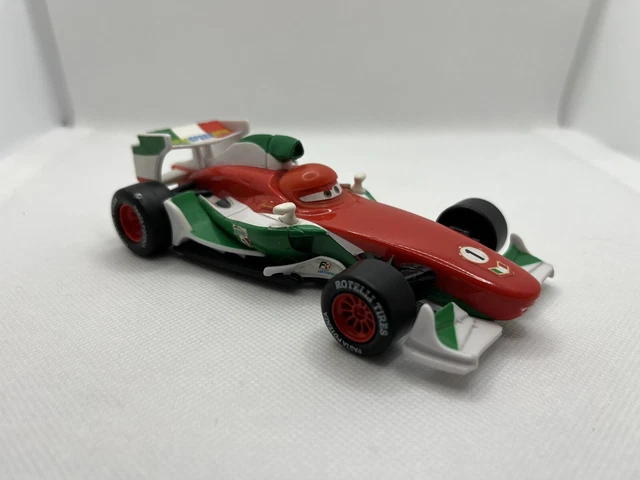DISNEY PIXAR CARS Francesco Bernoulli F1 style race Car Pull Back & Go ...