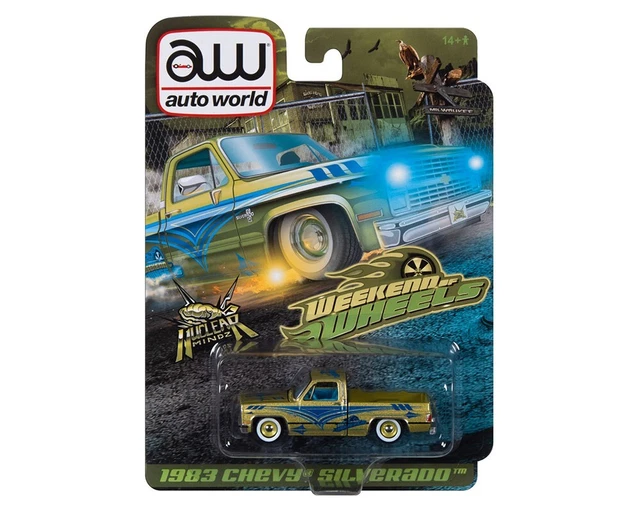 AUTO WORLD 1:64 1983 Chevrolet Silverado Lowrider 2023 Weekend Of ...