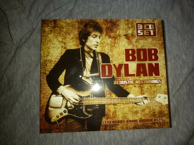 BOB DYLAN - Acoustic Recordings Legendary Radio Broadcasts 3 Cd ...