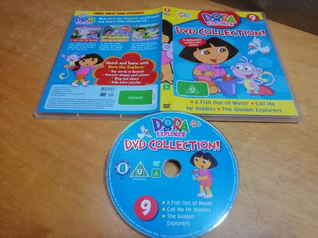 DORA THE EXPLORER: DVD Collection No. 9- 3 Episodes - Nick/Jr Issue DVD ...