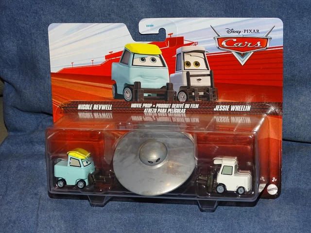 PACK DISNEY PIXAR Cars Nicole Revwell Movie Prop Jessie Wheelin Cars on ...
