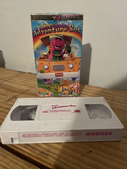 BARNEY - BARNEYS Adventure Bus (VHS, 1997) Classic Collection £9.62 ...