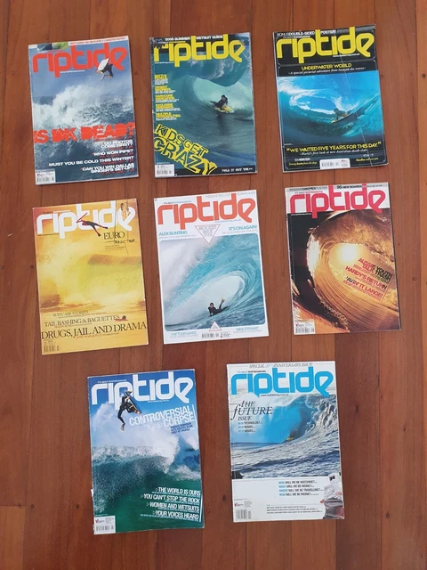RIPTIDE SURFING MAGAZINE Mag Surf Bodyboarding Various Issues $5.00 - PicClick AU