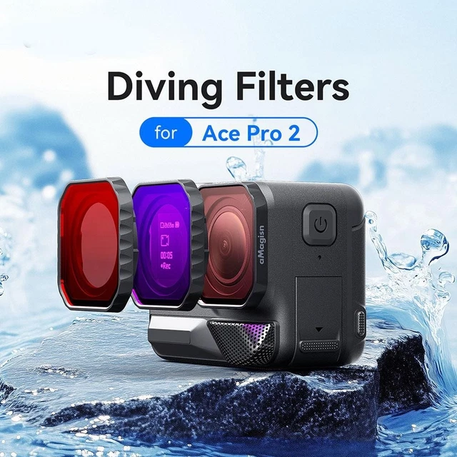 DIVING FILTER FOR Insta360 Ace Pro 2 Camera Accessories L1G2 $19.62 ...