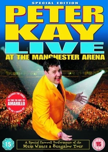 PETER KAY: LIVE at Manchester Arena (DVD) Peter Kay Gordon Isaacs Karl ...