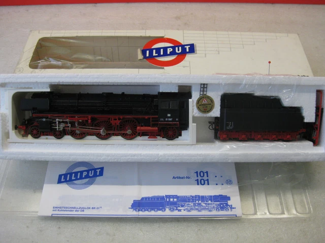 LILIPUT 10108 STEAM Locomotive Br 01 1097 DB ~ AC Mint £172.17 ...
