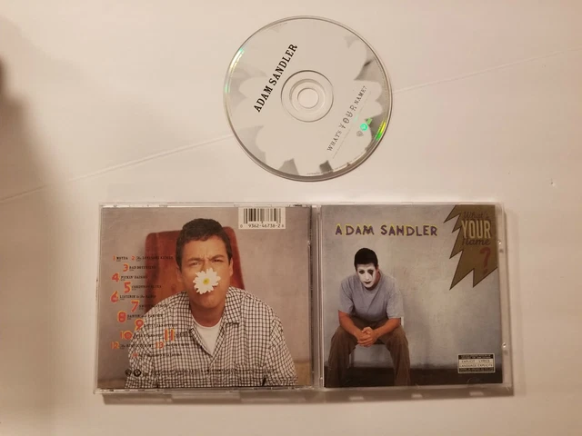 WHAT'S YOUR NAME by Adam Sandler (CD, 1997, Warner) $9.99 - PicClick CA