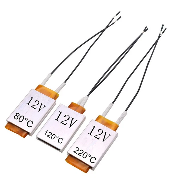 PTC HEATER PLATE 12V Constant Temperature Element Thermostat Heating ...