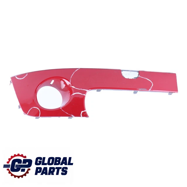 MINI COOPER R55 R56 Front Bumper Trim Panel Right O/S Chili Red - 851 ...
