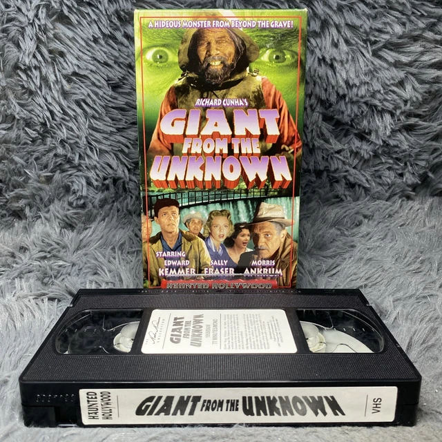 GIANT FROM THE Unknown VHS Tape 1999 Richard Cunha Haunted Hollywood ...
