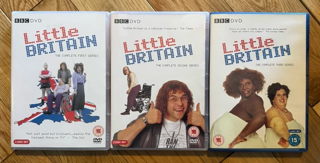 LITTLE BRITAIN DVD - Complete Series 1-3 Box Sets Collection - Uncut £ ...