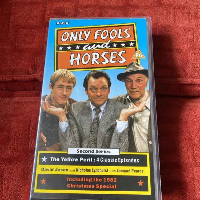 ONLY FOOLS AND Horses VHS PAL Series 2 Yellow Peril + 1982 Christmas ...