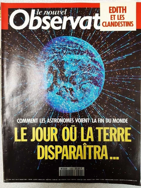 LE NOUVEL OBSERVATEUR N° 1392 | Bon état EUR 5,00 - PicClick FR