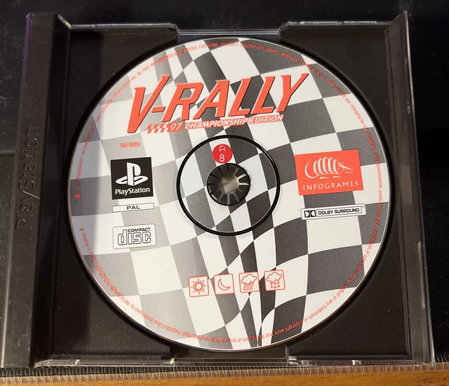 V-RALLY | PS1 | PLAYSTATION 1 Infogrames 1997 EUR 4,90 - PicClick DE