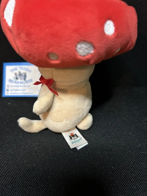 Jellycat Fun Guy Robbie Red Fungi Toadstool Soft Plush Mushroom