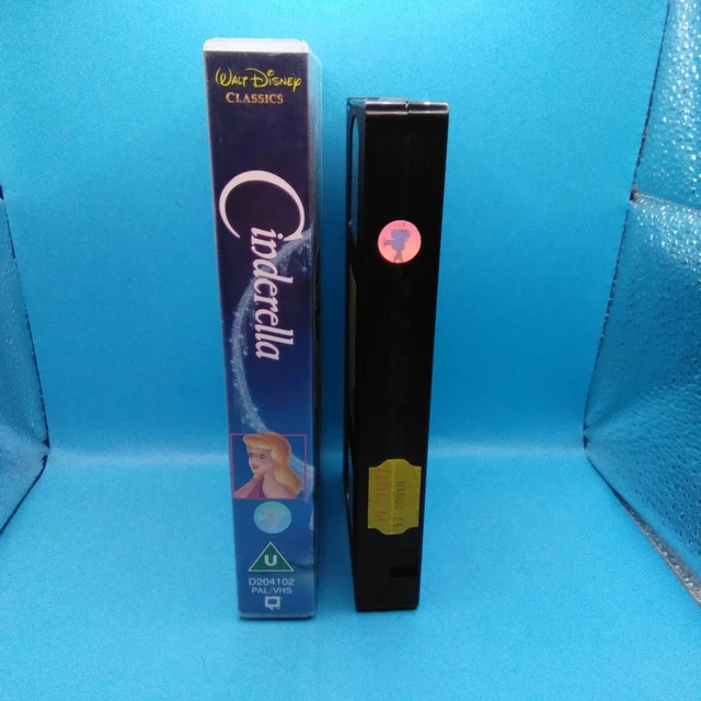 CINDERELLA VIDEO VHS Pal Walt Disney Classics Cartoon Cert U 1992 £8.99 ...