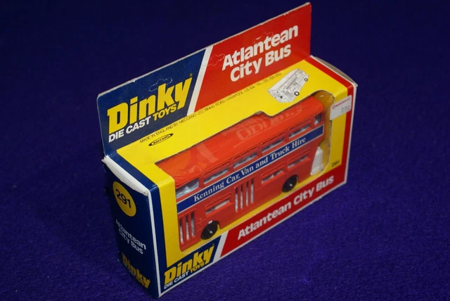 DINKY DIECAST MODEL Toy Atlantean City Bus Kenning Car Van Truck Hire ...