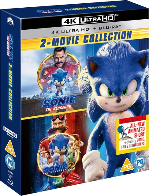 SONIC THE HEDGEHOG (4K UHD Blu-ray/Blu-ray, 2020) BRAND NEW & SEALED ...
