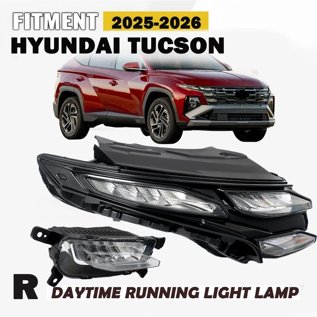 FOR HYUNDAI TUCSON 2025-2026 LED Daytime Running Light Headlight ...