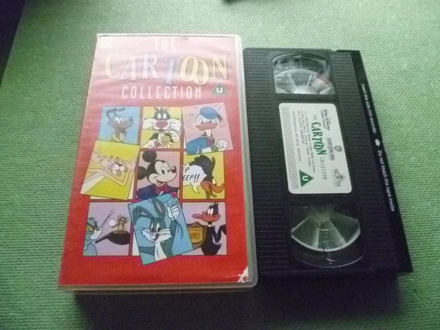 THE CARTOON COLLECTION [VHS] MGM, Warner Bros & Walt Disney Compilation ...